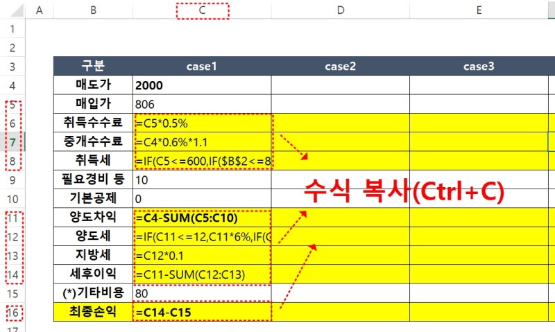 엑셀 수식 복사 고정 없애기 Ft 값만 복사 네이버 블로그