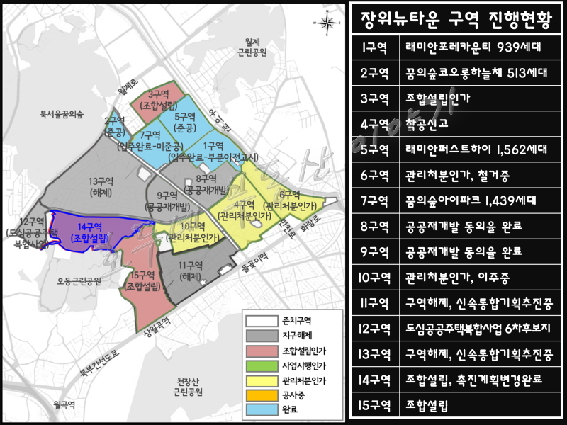 장위14구역 건축심의를 위한 촉진계획변경 통과 네이버 블로그