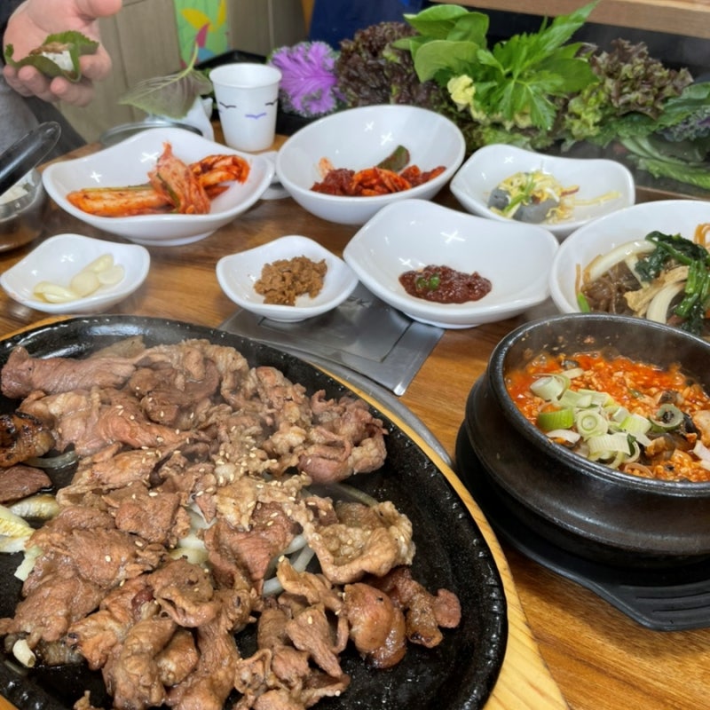 경기광명 구름산입구 운산채 옛날쌈밥숯불우렁쌈밥 존맛 네이버 블로그