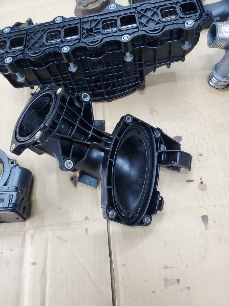 동대문수입차정비 벤츠 W117 CLA 디젤 흡기매니폴드 플랩 고착으로 인한 엔진경고등 점등, 가속불량 P200A21 ...