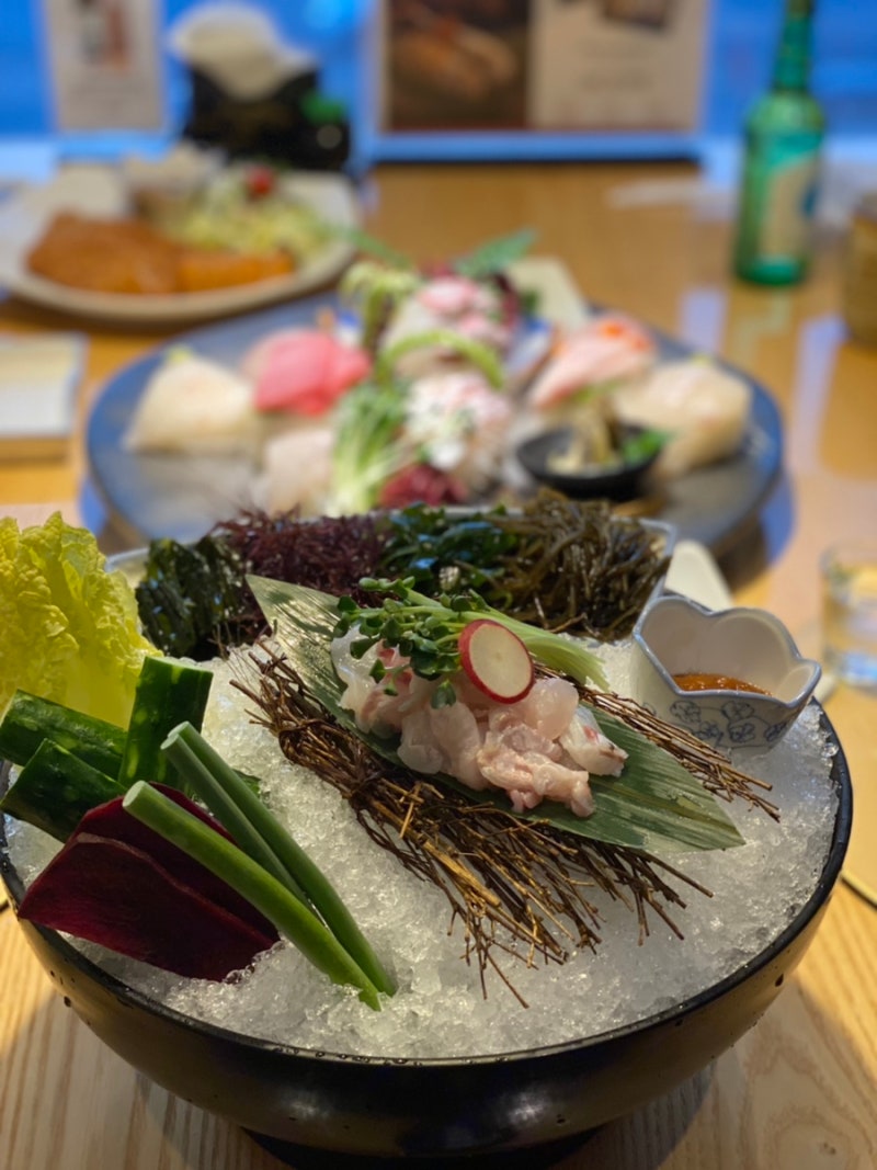 안양 인덕원 일식 맛집 긴자 사시미 코스 네이버 블로그