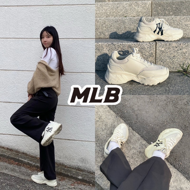 Mlb 빅볼청키 메쉬 프리미엄 어글리슈즈 여자봄코디로 찰떡 네이버 블로그