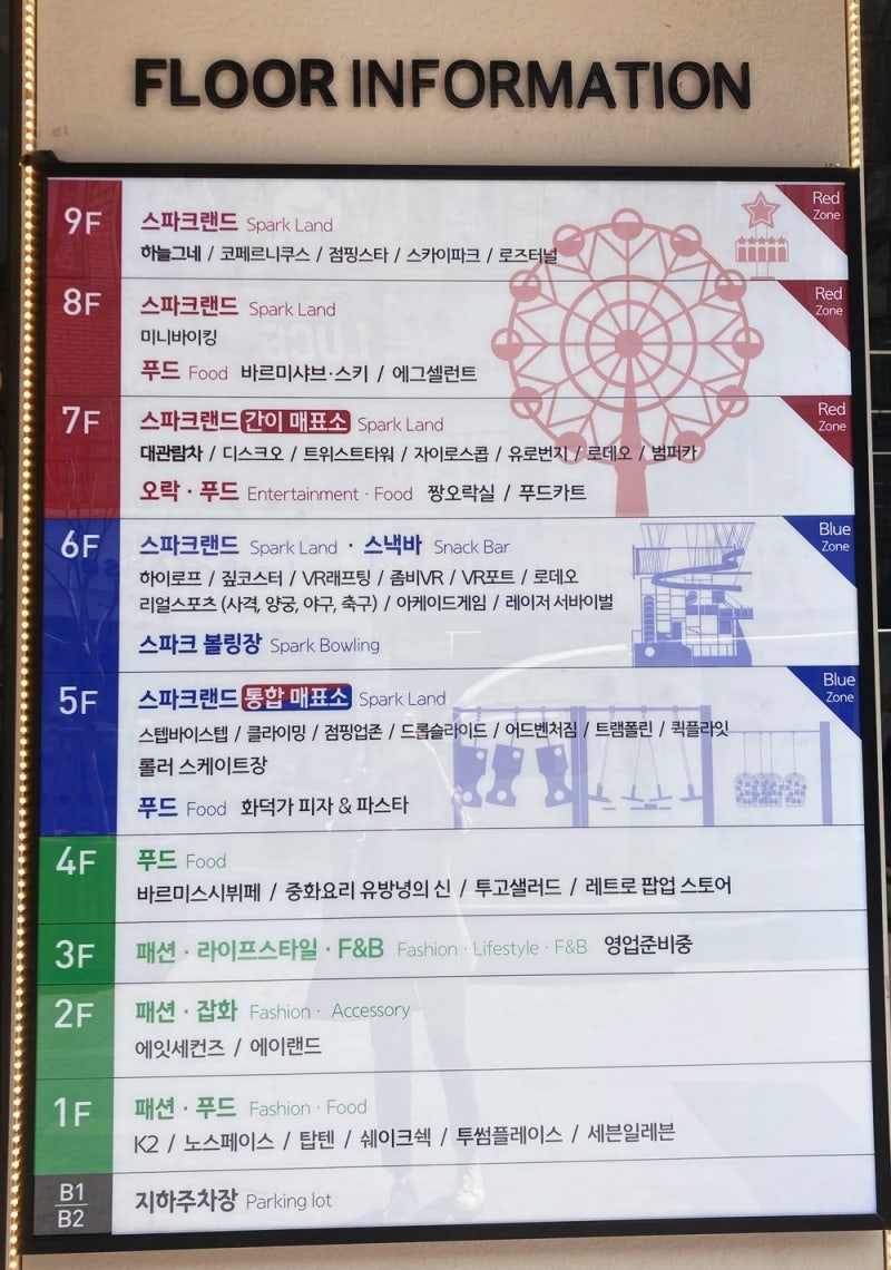 대구여행가볼만한곳 스파크랜드 동성로 대관람차 포토존 놀이테마파크 네이버 블로그