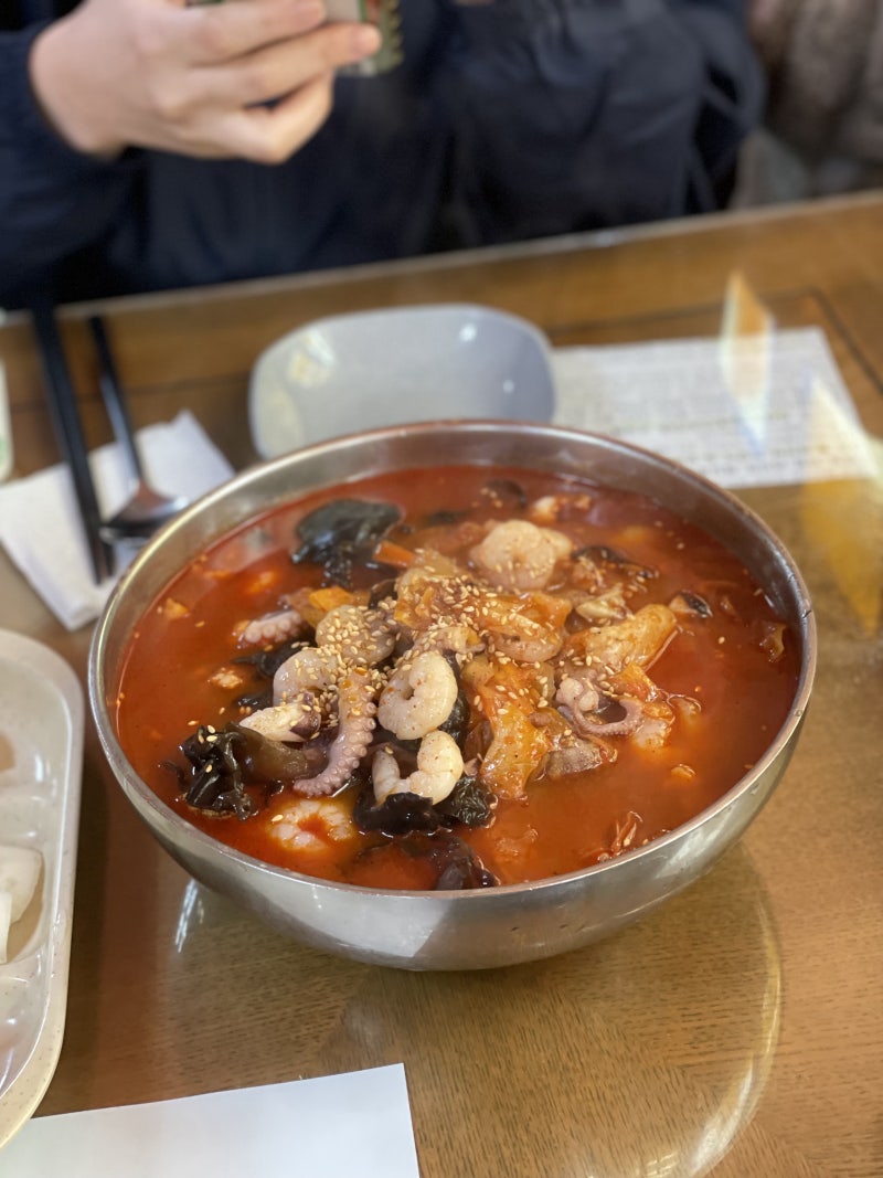 태안 별쌍금펜션캠핑장 근처 맛집 신태루 육짬뽕 내돈내먹후기 네이버 블로그
