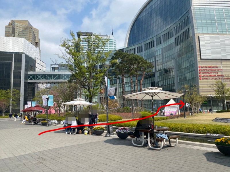 서울 롯데월드타워 벨리곰 풍선 위치 잠실 석촌호수 벚꽃 포토존 배경화면 네이버 블로그