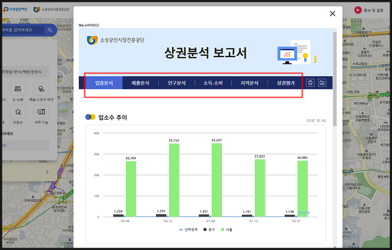 소상공인상권정보시스템 셀프로 상권분석하는 방법 네이버 블로그