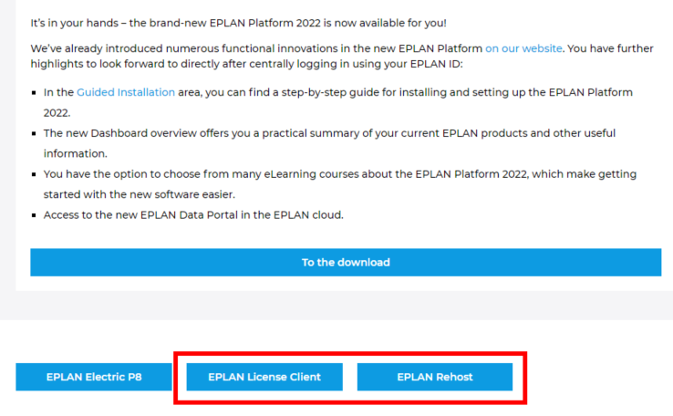 EPLAN(이플랜) 이플랜 License Client 및 Rehost 최신 버전 다운로드 방법 : 네이버 블로그