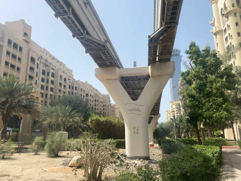 두바이 인공섬 팜 주메이라 관광하기🏝feat모노레일🚝💨 나킬 몰 알 이티하드 공원 Palm Jumeirah