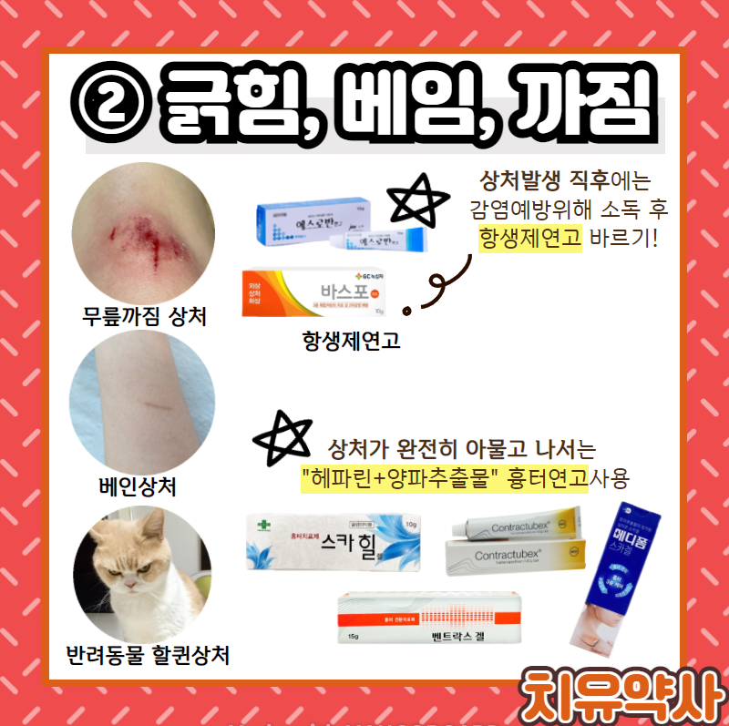 약사가 알려주는 흉터제거연고 사용법 효과 상황별 흉터연고 추천까지 Feat 필사적으로 흉터안생기게 하는법