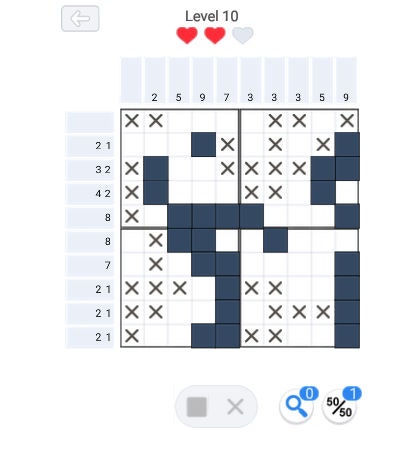 노노그램 (네모로직) 게임 하는법 : 네이버 블로그