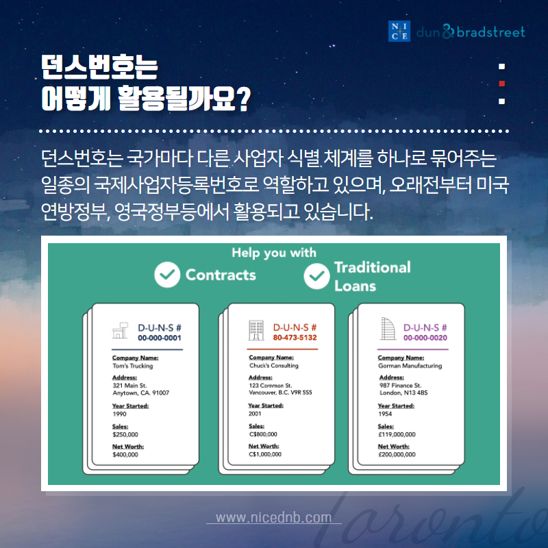 [DUNS Number] 던스번호란 무엇이고 어떻게 활용하는 걸까요? : 네이버 블로그