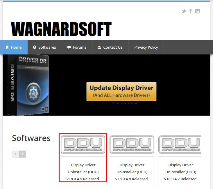 DDU 다운로드 및 사용법 그래픽카드 드라이버 삭제하기 : 네이버 블로그