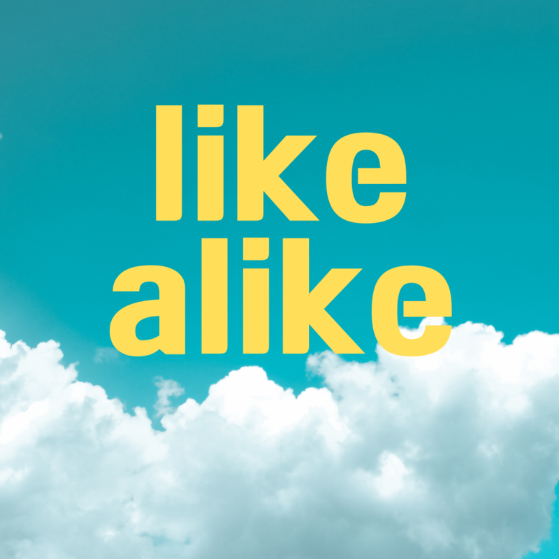 like 동사, 명사, 형용사, 전치사 뜻 총정리 / alike와 차이 : 네이버 블로그