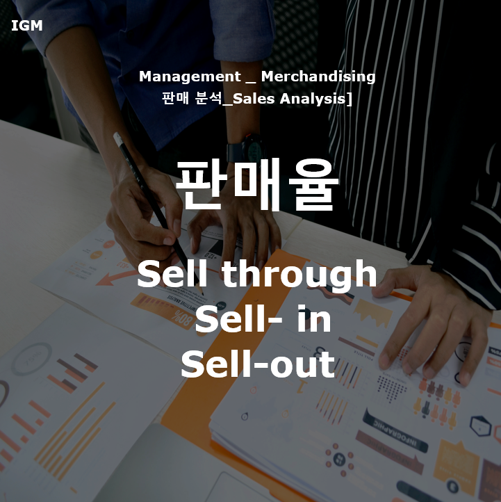판매 분석_Sales Analysis] 판매율, 판매 분석, 매출 분석_Sell through / Sell -in / Sell ...