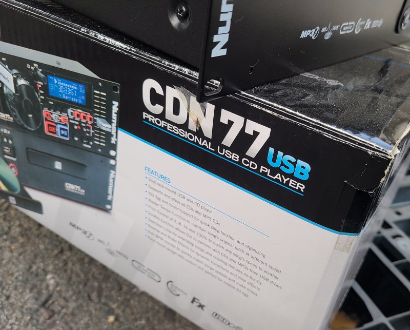Numark CDN77 CD USB 프로용 플레이어 : 네이버 블로그