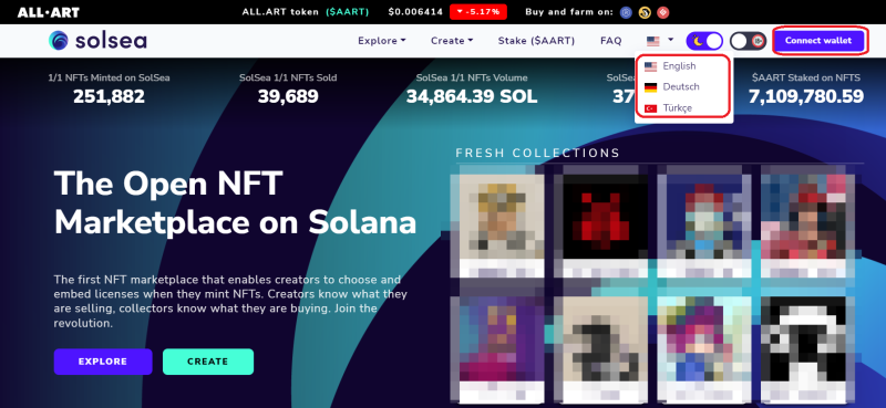솔씨(Solsea) 솔라나 nft 거래소 사용법 1편 : 네이버 블로그