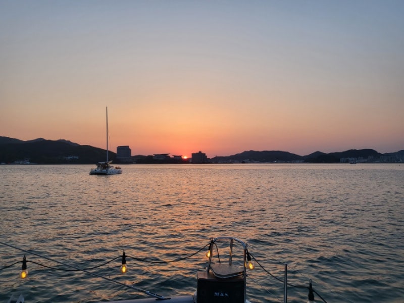 통영 한산 마리나 리조트 내 선셋 요트여행~ 네이버 블로그
