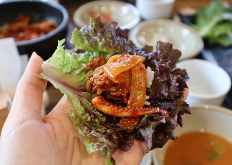 파주 심학산 맛집 들꽃쌈밥 푸짐한 한식 한 상 네이버 블로그