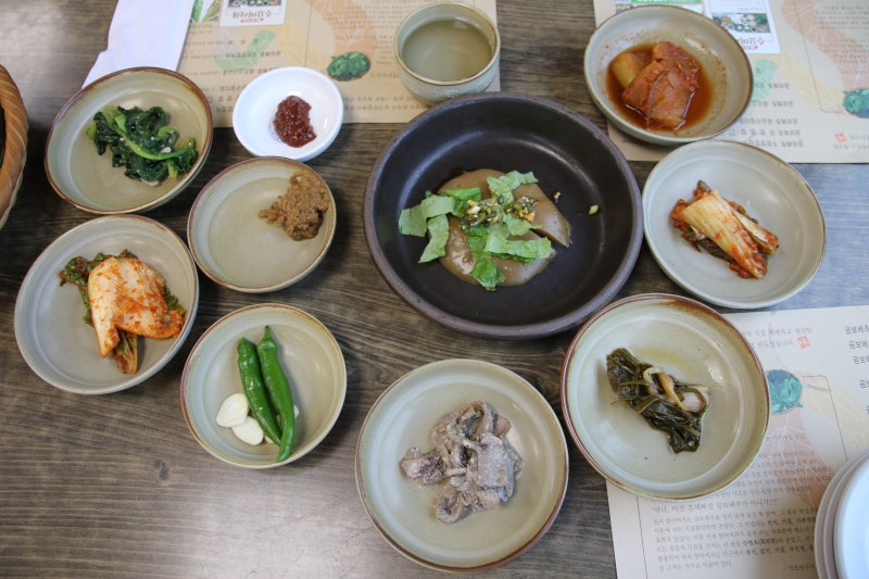 담양 한정식 맛집 곰보배추 우렁쌈밥 보자기 네이버 블로그