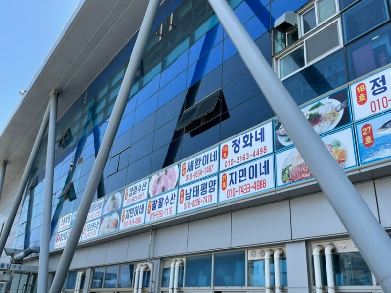 목포맛집 목포북항회센터 27호 지민이네 가성비갑 횟집 ️ 네이버 블로그