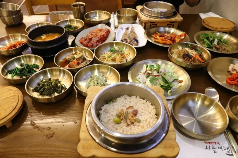 판교 운중동 시골여행남자밥여자밥약채한정식 네이버 블로그