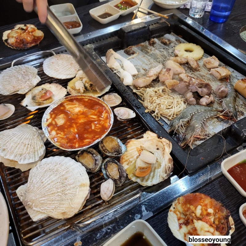 부천 맛집 추천 조개구이 무한리필다양한 사이드도 덤인 왕십리 조개창고 네이버 블로그