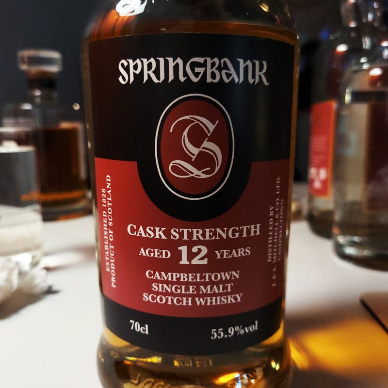 [리뷰] 최고 인기의 위스키 : 스프링뱅크 12년 CS(Springbank 12 year old Cask Strength ...