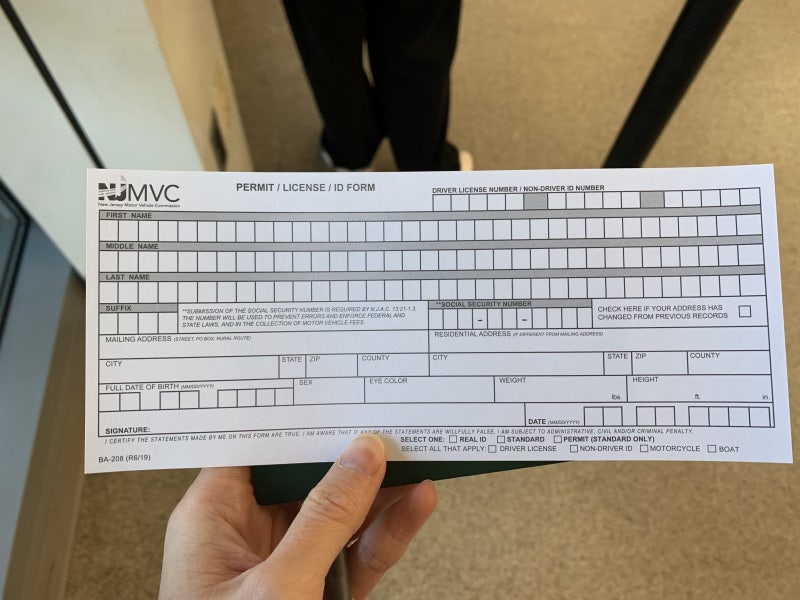 미국 뉴저지 운전면허 만들기(1) Initial permit 예약, 서류 준비 및 발급 / NJ MVC / Lodi : 네이버 블로그