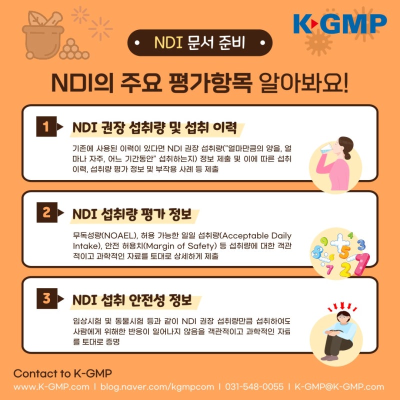 K-food, 미국 FDA 건강기능식품 원료 NDI Notification 알고 준비해야죠 : 네이버 블로그