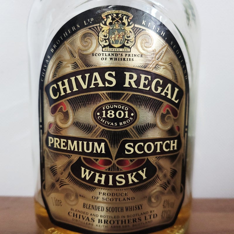 [리뷰] 시바스리갈 12년 2000년대 올드보틀(Civas regal 12 years old 2000's old bottle ...