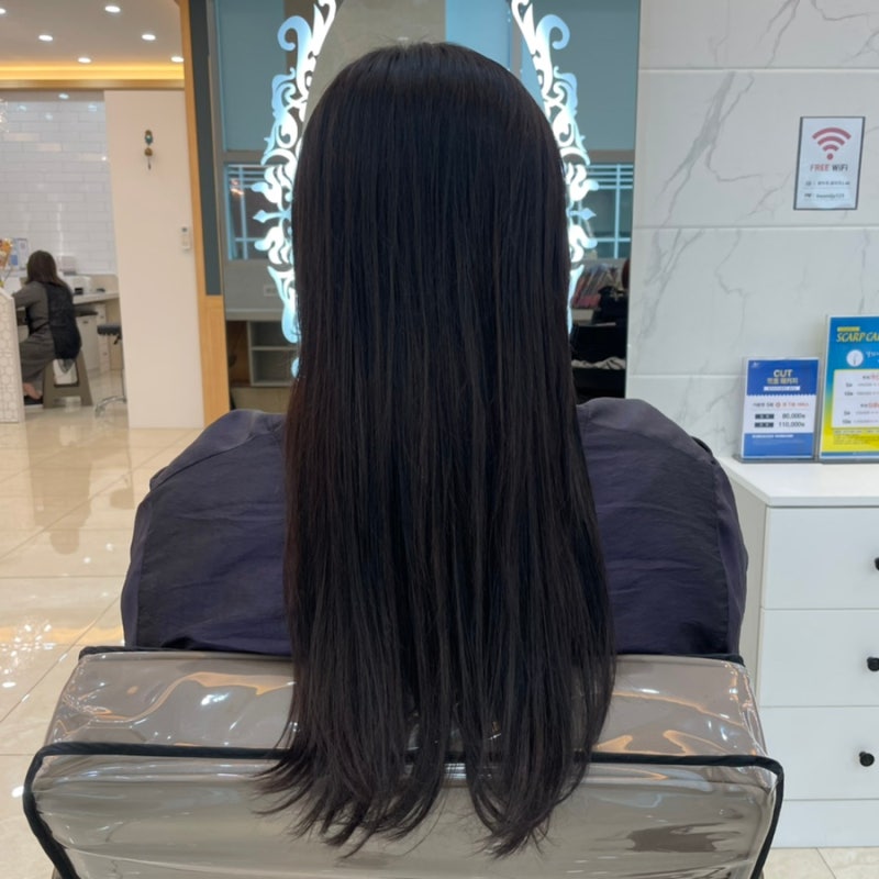 장유미용실 화미주아티클헤어율하점 꼼꼼한 클리닉을 칭찬해 네이버 블로그