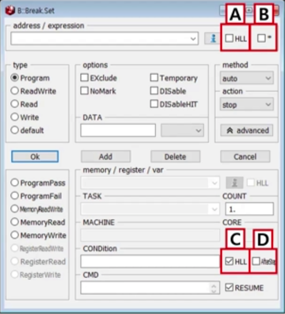 [TRACE32] Breakpoint 기능 정리 : 네이버 블로그