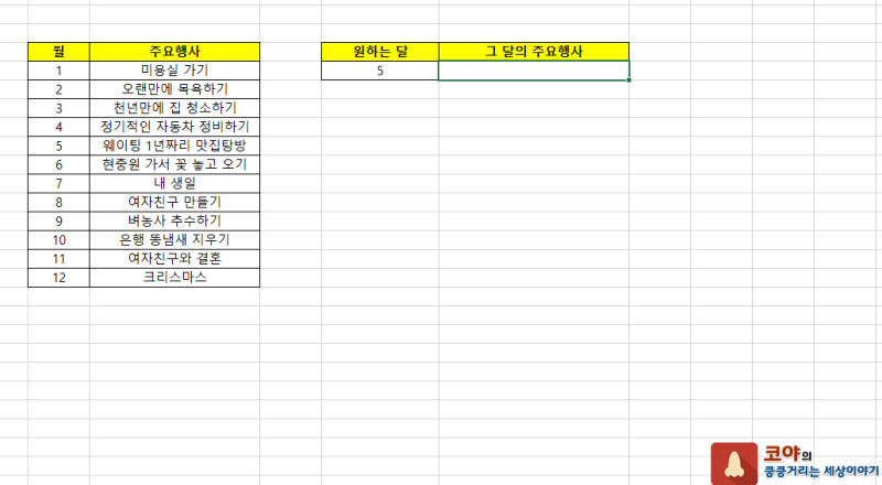 엑셀 함수 다른 시트에서 원하는 값 불러오는 Vlookup 함수 네이버 블로그