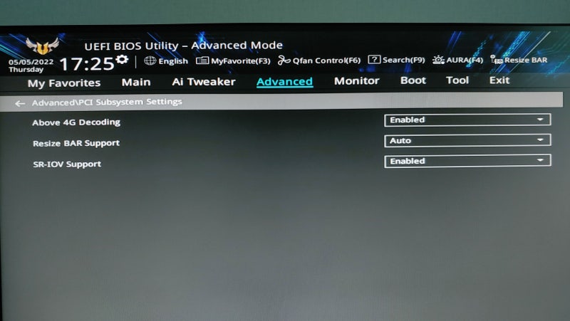 AMD ReSizable BAR 리사이저블바 SAM 활성화와 확인및 성능상승 : 네이버 블로그