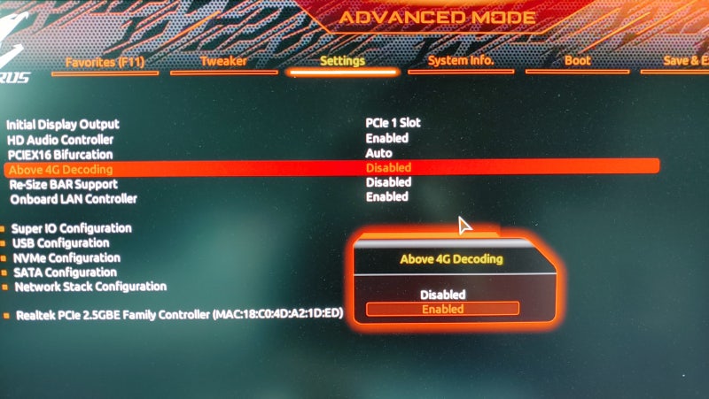 AMD ReSizable BAR 리사이저블바 SAM 활성화와 확인및 성능상승 : 네이버 블로그