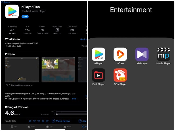 시간을 절약할 수 있는 편리한 스마트폰 동영상 플레이어 nplayer plus, 아이폰 멀티 동영상 재생 앱 : 네이버 블로그