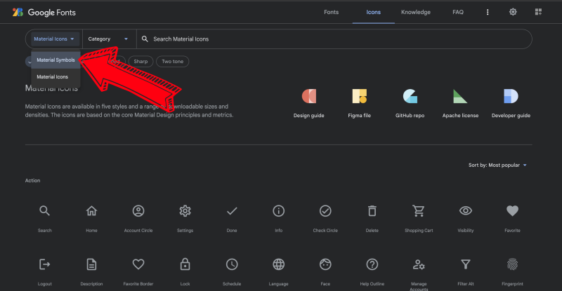 구글 머티리얼 아이콘(Google Material icons) 사용 방법(무료 아이콘) : 네이버 블로그