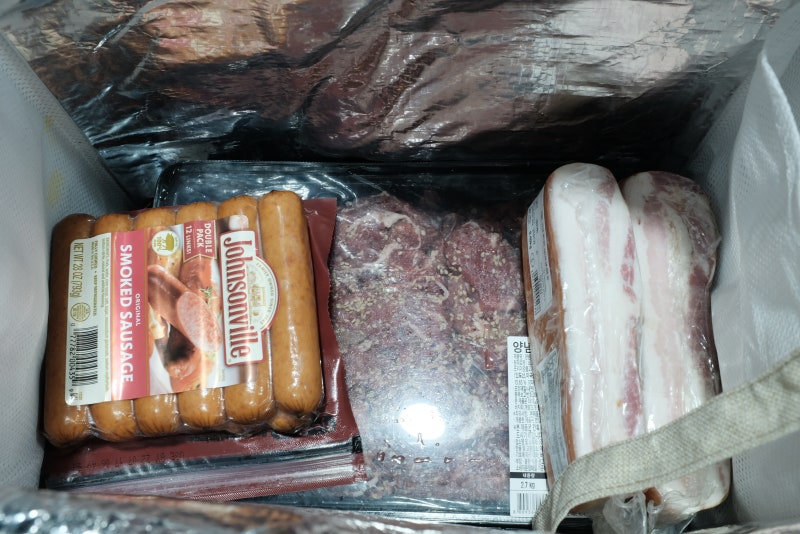 보롱보롱 스마트포투 코스트코양재점 이마트양재점 코스트코불고기 연어 잔스빌소세지베이컨 이마트에서 과일야채 잔뜩