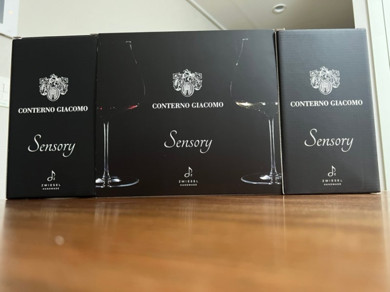 콘테르노 지아코모 X 쯔위젤 센서리 잔 네비올로 전용 와인잔 Conterno Giacomo Zwiesel Sensory 엔비노 ...