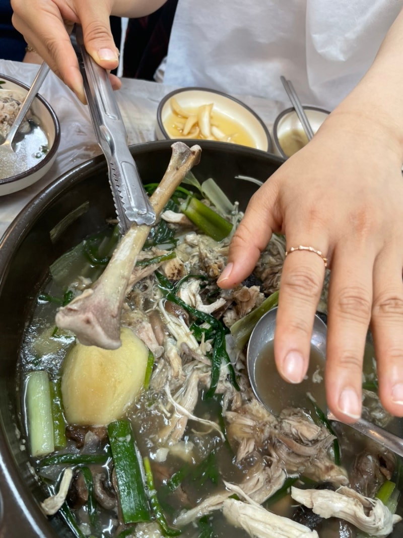 강릉여행강릉맛집이게 닭백숙이라고 엄청난 크기 부연동백숙 능이버섯토종닭백숙 네이버 블로그