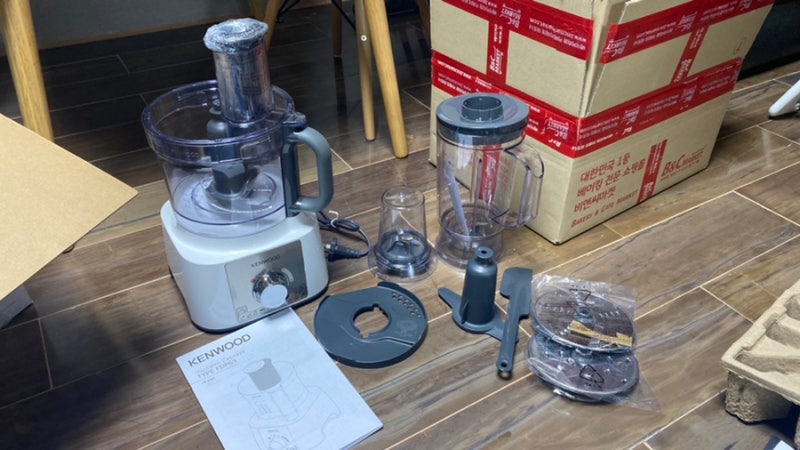 켄우드 신상 푸드프로세서 (FDP65.400WH / 3리터 / 1000W) 내돈내산 실사용 후기! 다지기 쓰다가 푸드프로세서로 ...
