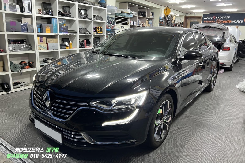 르노 삼성 SM6 페이스리프트 더뉴SM6 테일램프 장착 ( LED 후미등) : 네이버 블로그