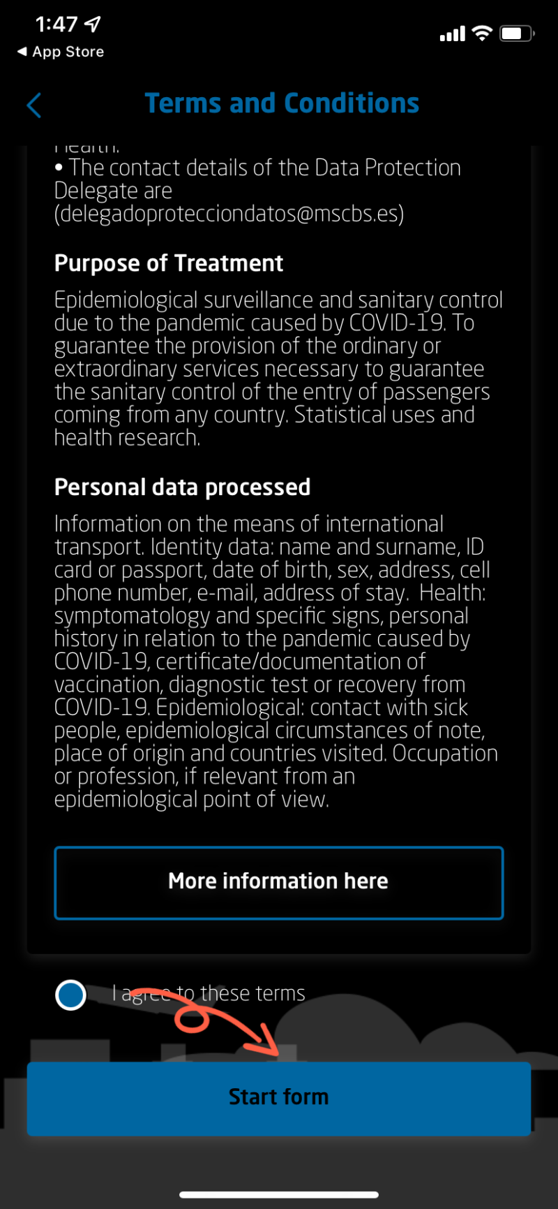 2022 유럽 여행 준비 #8 - 스페인 입국 SpTH QR코드 발급받기 : 네이버 블로그