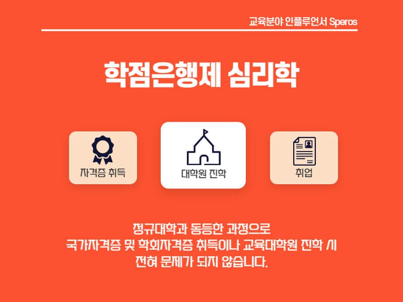 학점은행제 심리학 학사학위 취득 방법과 심리학자격증 종류 네이버 블로그