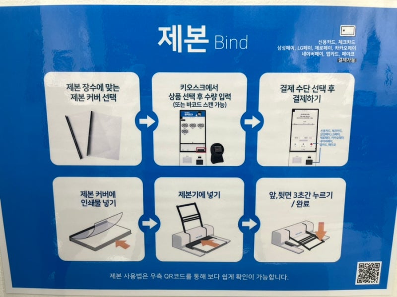 프린트카페 24시 무인 프린트 및 제본 이용방법 가격 정보 안내ft 프린트카페 합정교보문고점 네이버 블로그
