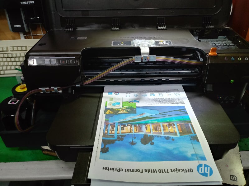 Hp 오피스젯 7110 잉크 카트리지 장애k 수리 프린터수리판매임대개조전산소모품판매 네이버 블로그
