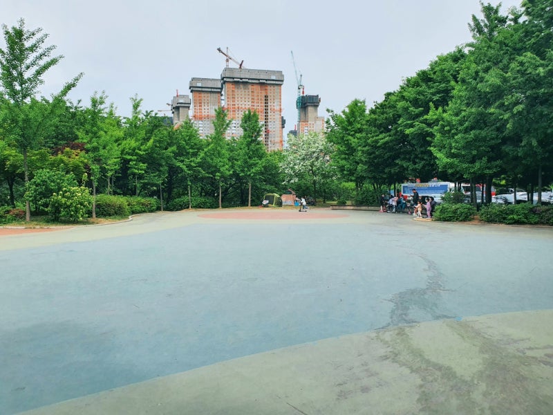 아기랑 야외 나들이 부평 원적산 공원일반 놀이터와 숲놀이터까지 생태체험도 가능그늘막 Ok 네이버 블로그