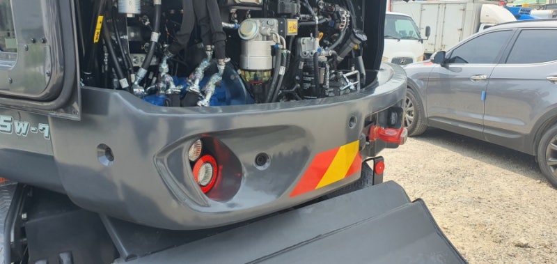 현대두산인프라코어 03w 신형 굴삭기 "DX65W-7" 출고 리뷰 : 네이버 블로그