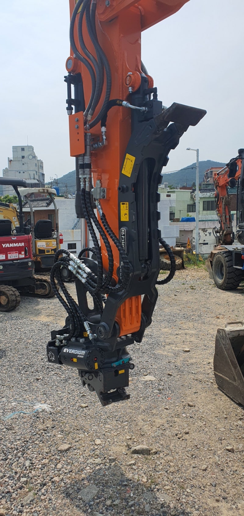 현대두산인프라코어 03w 신형 굴삭기 "DX65W-7" 출고 리뷰 : 네이버 블로그