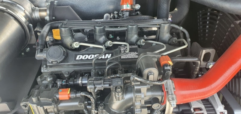 현대두산인프라코어 03w 신형 굴삭기 "DX65W-7" 출고 리뷰 : 네이버 블로그